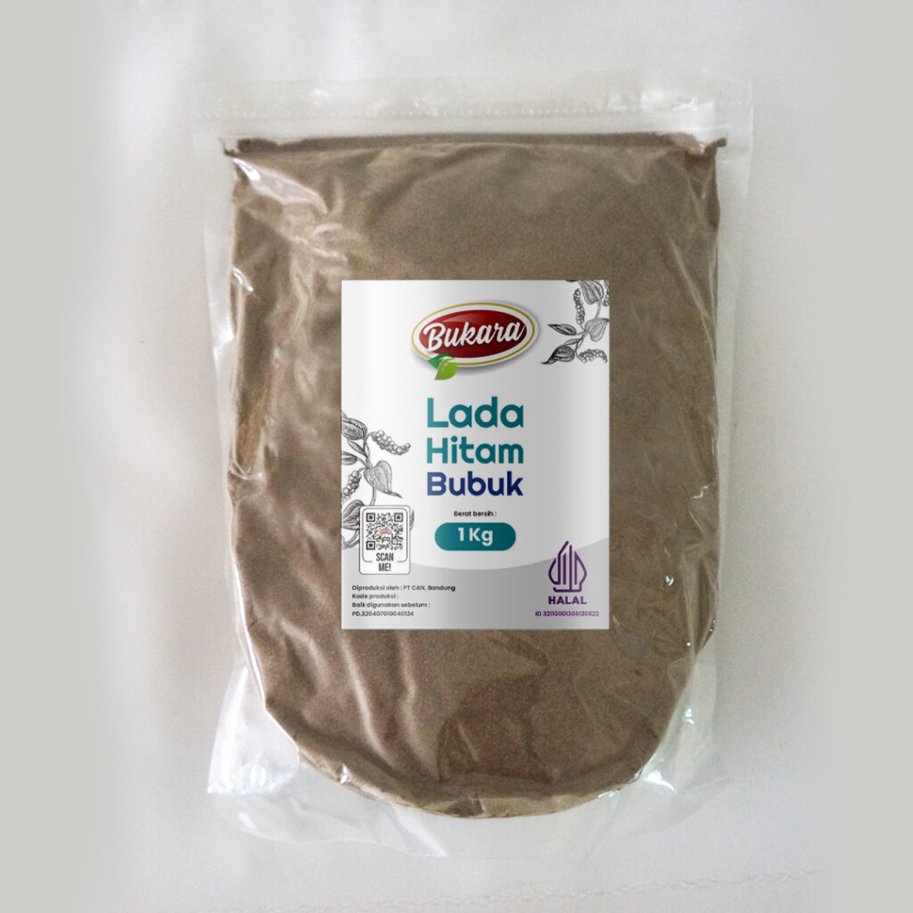 Lada Hitam Bubuk Plastik 1 Kg / Merica Hitam Bubuk Premium Quality ...