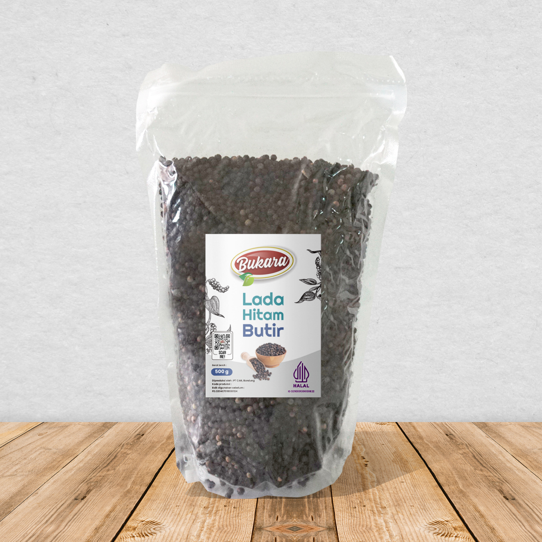Lada Hitam Bubuk Plastik 500 gr / Merica Hitam Bubuk Premium Quality ...