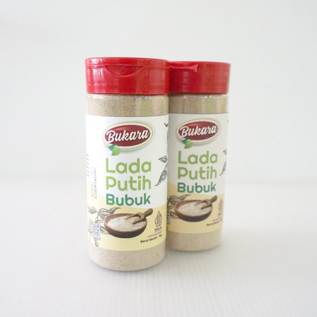 Lada Putih Bubuk 70gram/ Merica Putih Bubuk Premium Quality - Bukara ...