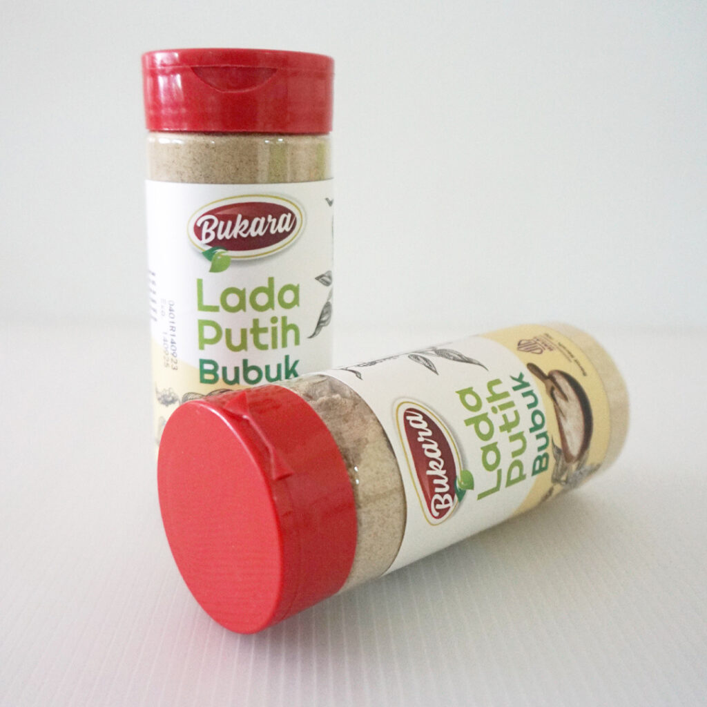 Lada Putih Bubuk 70gram/ Merica Putih Bubuk Premium Quality - Bukara ...